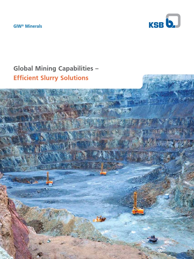 Giw Corporate Brochure Data | PDF | Pump | Mining