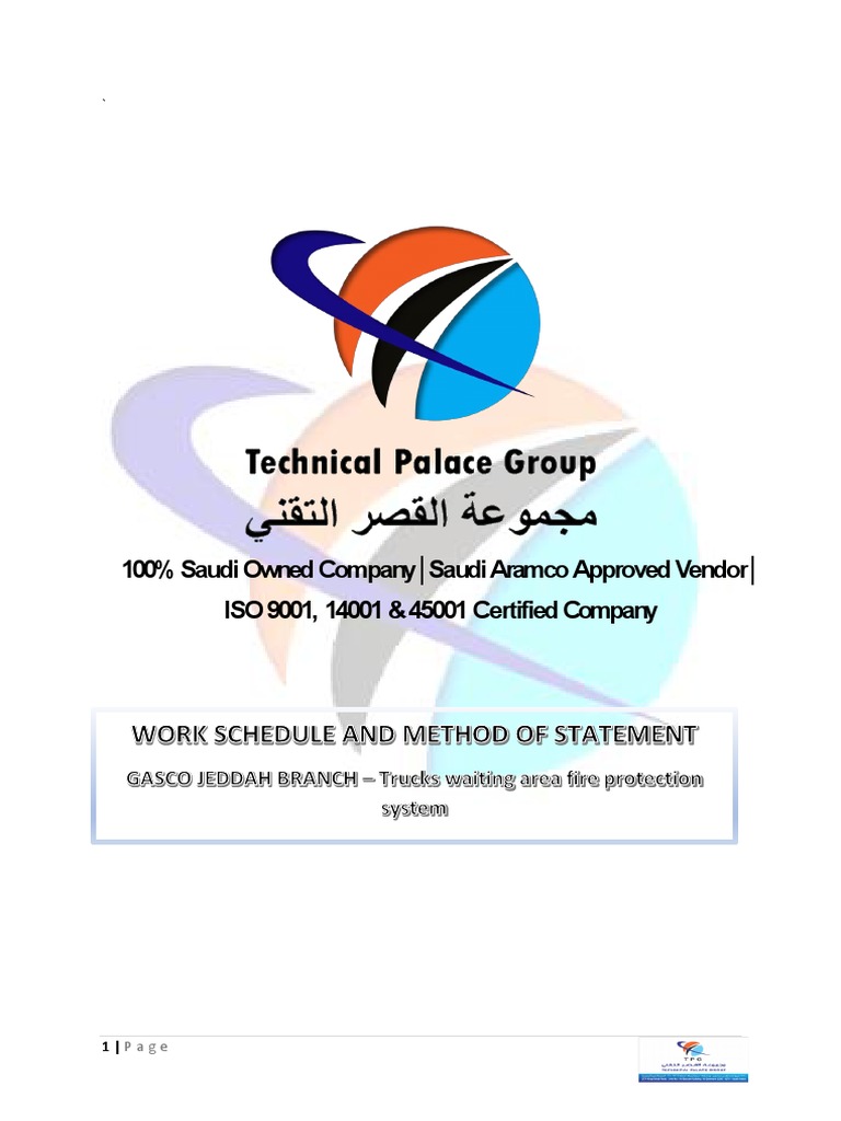 GASCO Jeddah Fire Protection System | PDF | Personal Protective Equipment | Concrete
