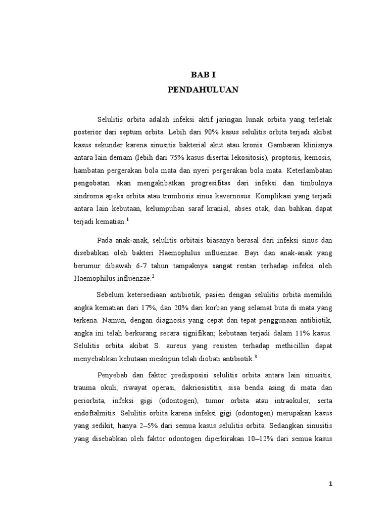 Selulitis Orbita | PDF