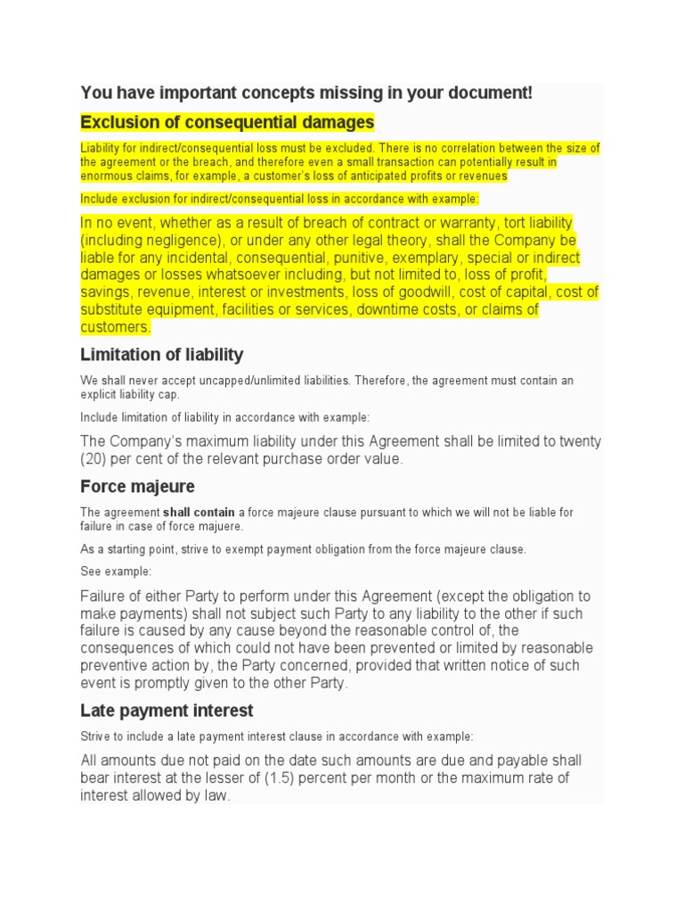 You Have Important Concepts Missing in Your Document | PDF | Legal ...