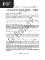 Dut Living Values and Principles | PDF