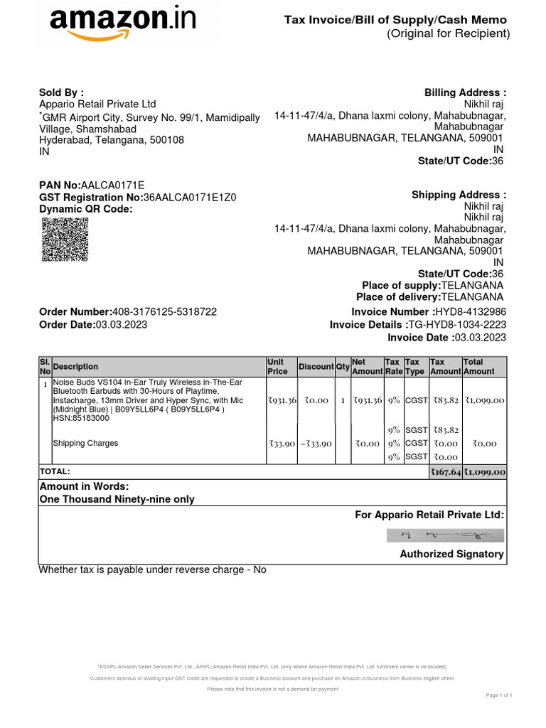 Invoice | PDF | Invoice | Trade