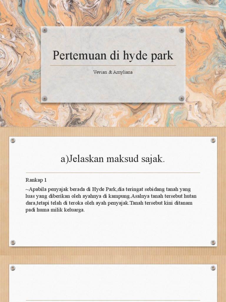 Pertemuan Di Hyde Park | PDF