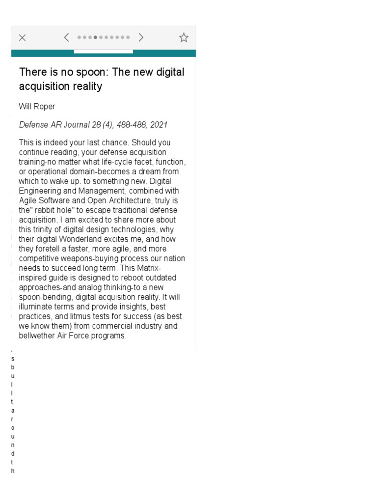 The New Digital Acquisition Reality | PDF | Virtual Reality | Cognitive ...