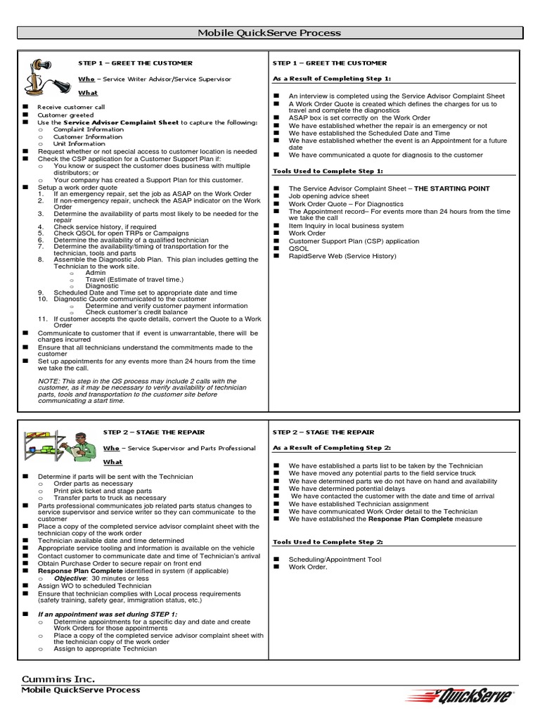8-Step Mobile Process - Quick Ref Guide-Sept | PDF | Medical Diagnosis ...