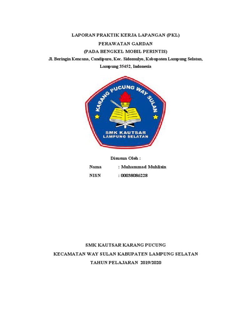 Laporan SMK PKL TKR | PDF