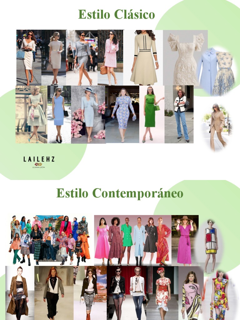 Collage Tipo de Estilos de Moda | PDF