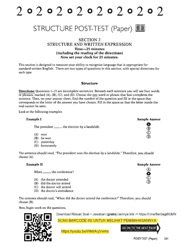 Structure Grammar Tbi Bumn 2023 | PDF