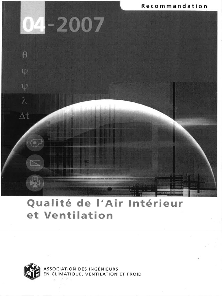 AICVF Recommendation 04 - Qualité de L'air | PDF
