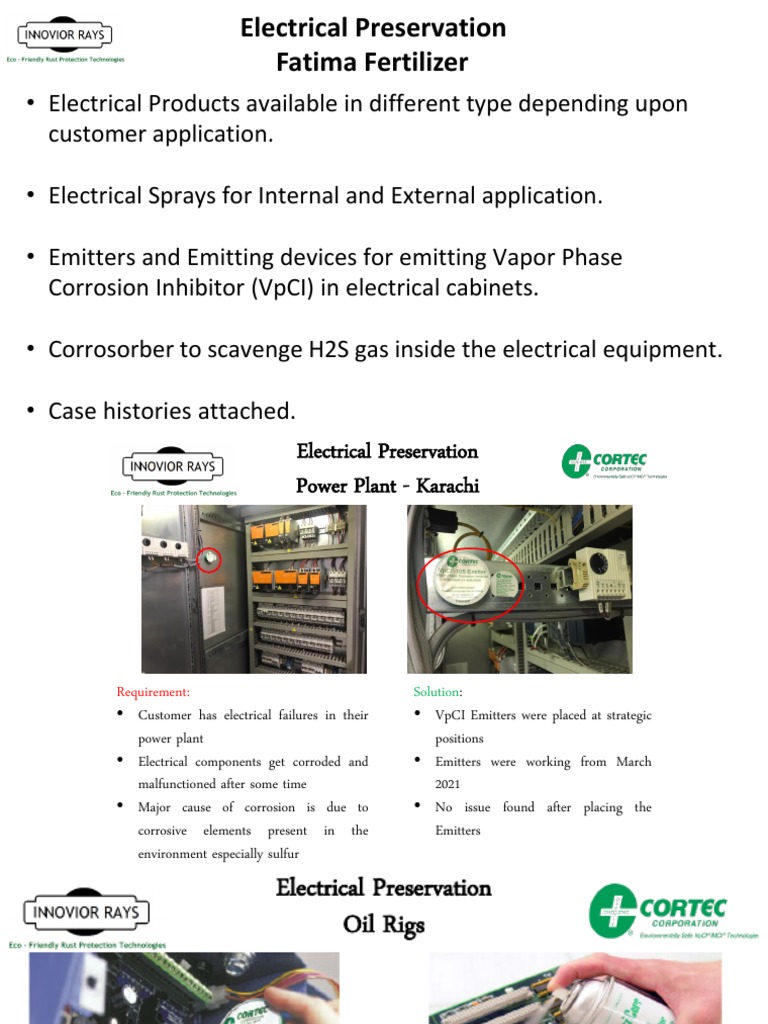Electrical Preservation | PDF | Corrosion | Rust