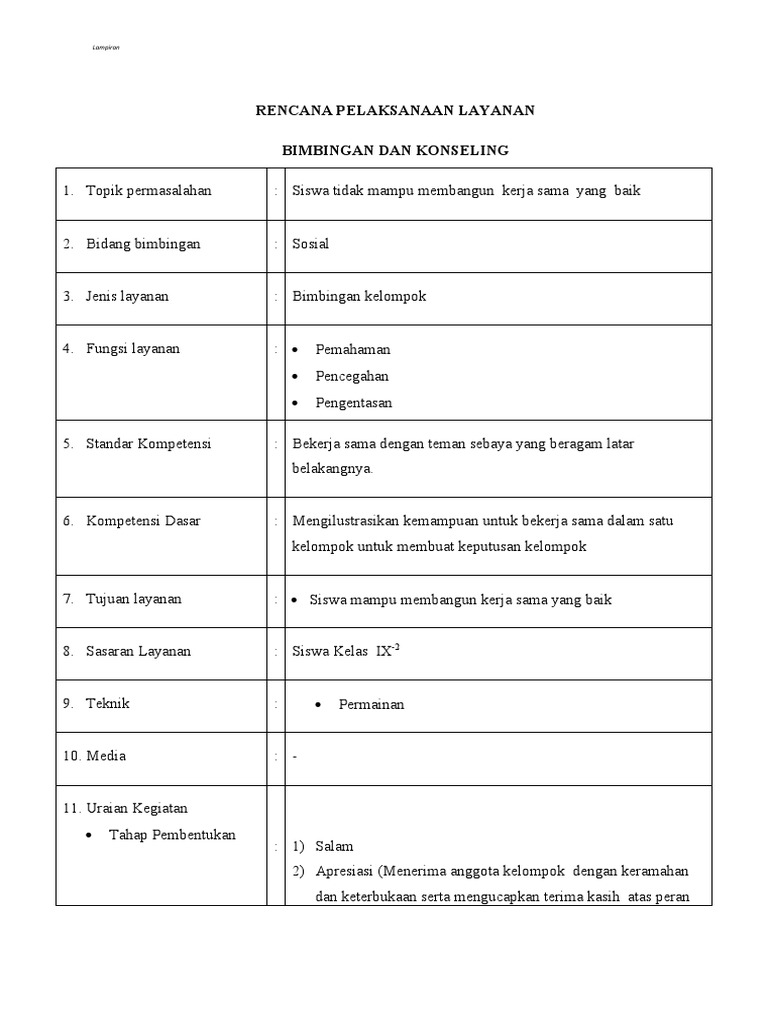 RPL Bimbingan Kelompok | PDF