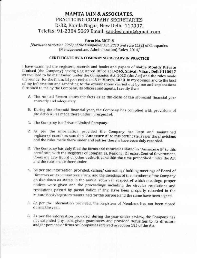 MGT-8-27022021 | PDF