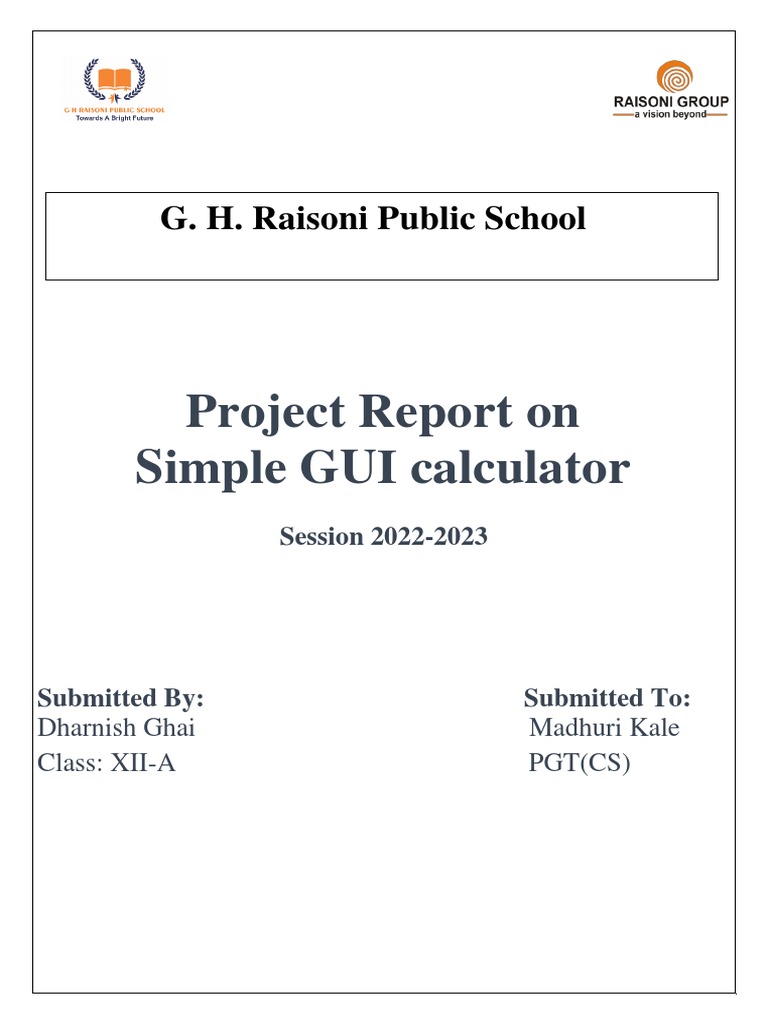 Cs Project | PDF