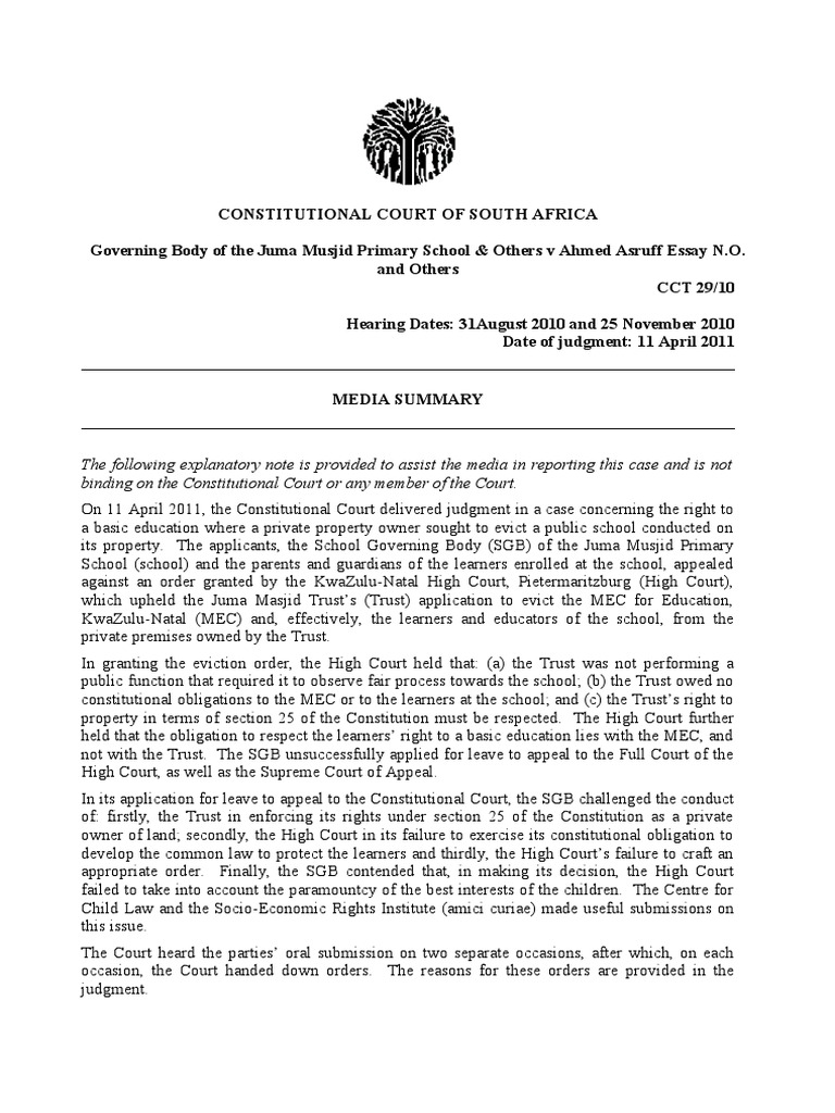 Juma Musjid Case | PDF | High Court Of Australia | Judgment (Law)