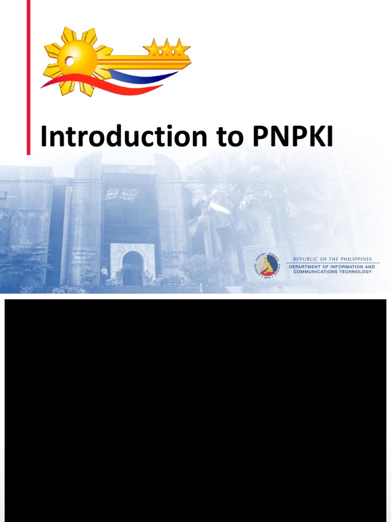 Introduction To PNPKI (Full) | PDF | Public Key Cryptography | Key (Cryptography)