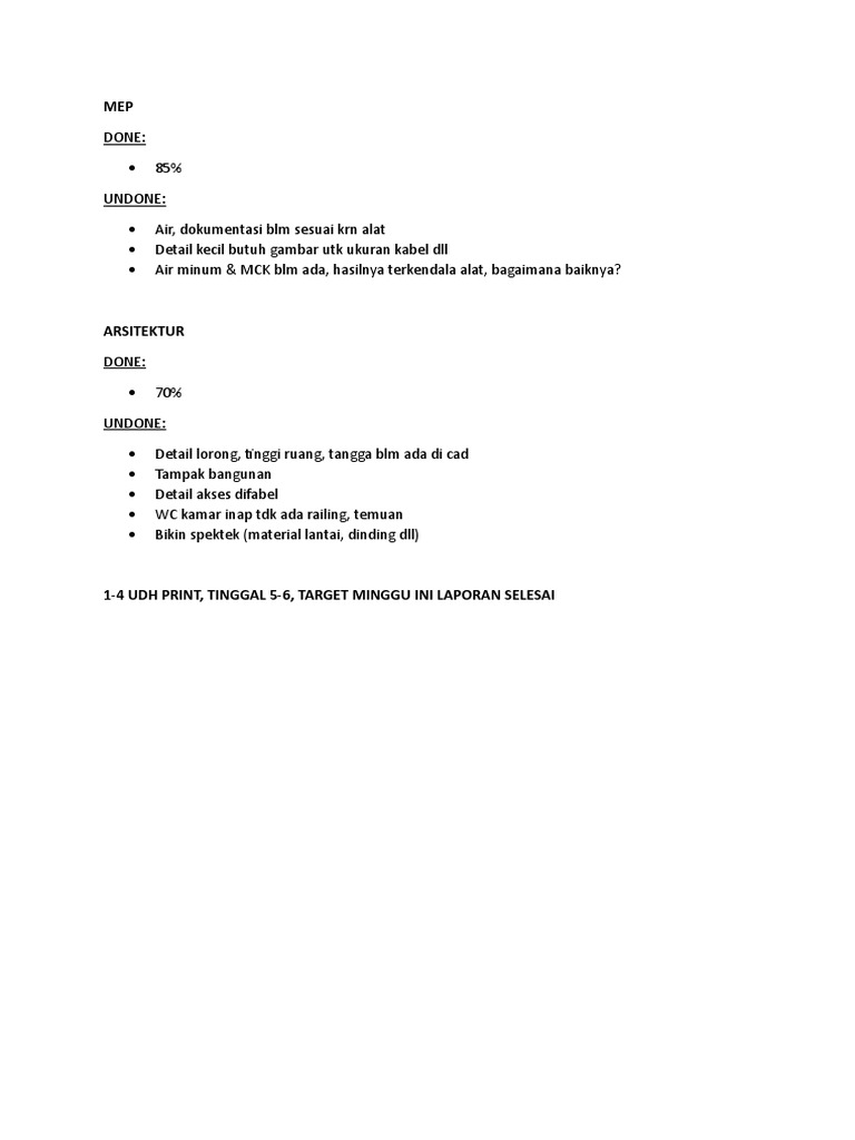 Notulensi Zoom Progres 1 | PDF