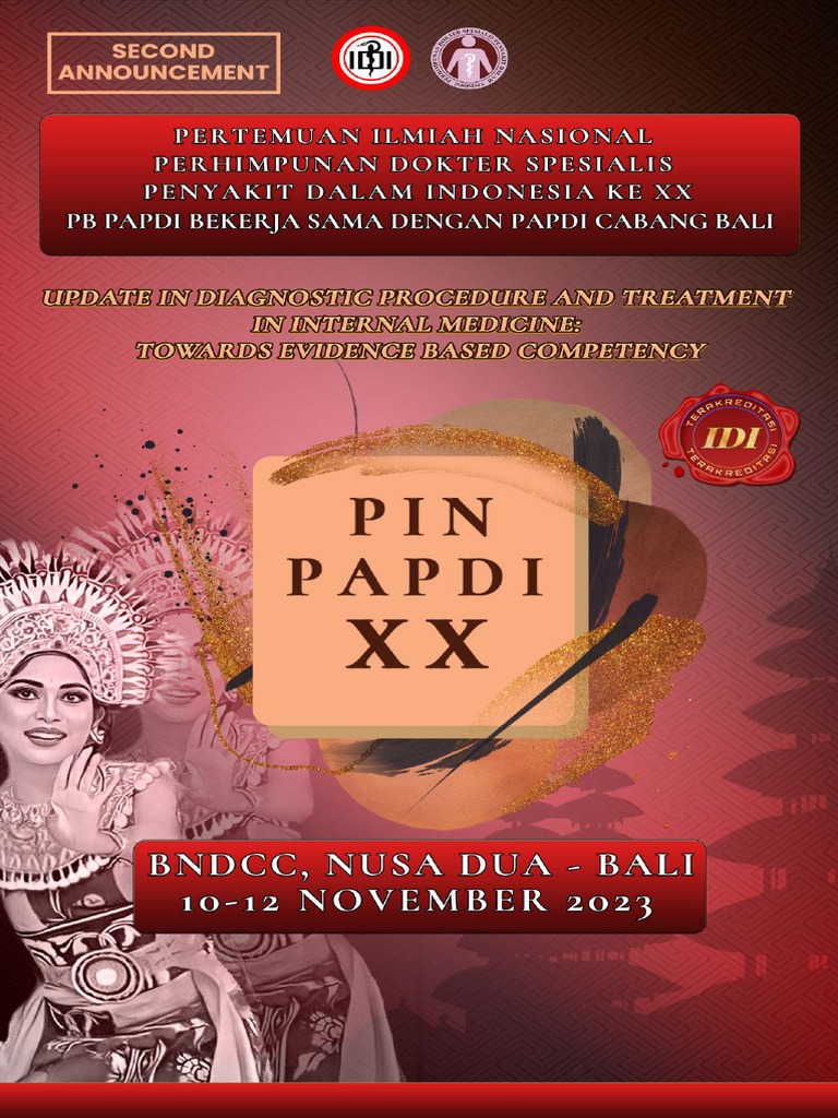 2nd ANNOUNCEMENT PIN PAPDI XX | PDF