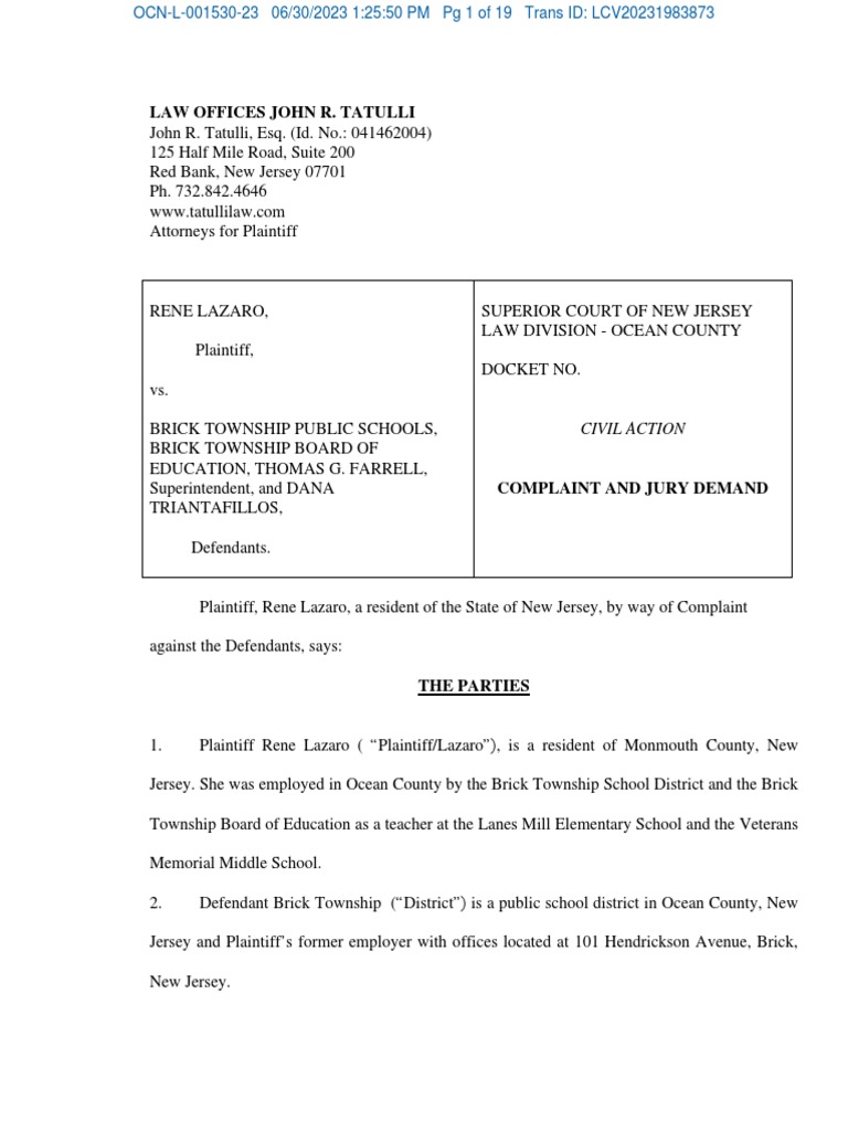 Lazaro Complaint | PDF | Damages | Legal Remedy