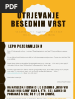 SAMOSTALNISKA BESEDA - Vaje NT - Zvezek | PDF