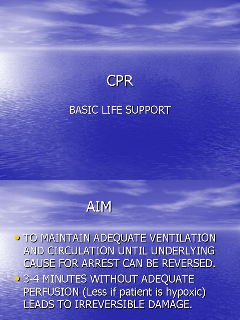 CPR Training Module | PDF | Cardiopulmonary Resuscitation | Medical ...