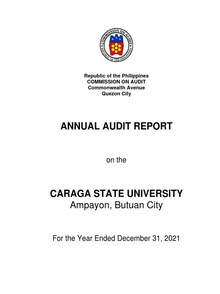 CSU2021 Audit Report | Download Free PDF | Audit | Financial Audit CSU2021 Audit Report | Download Free PDF | Audit | Financial Audit
