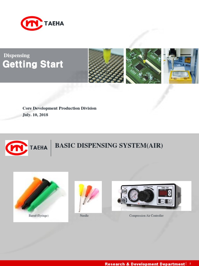 getting start of dispensing-180713 | PDF | Epoxy | Polyurethane