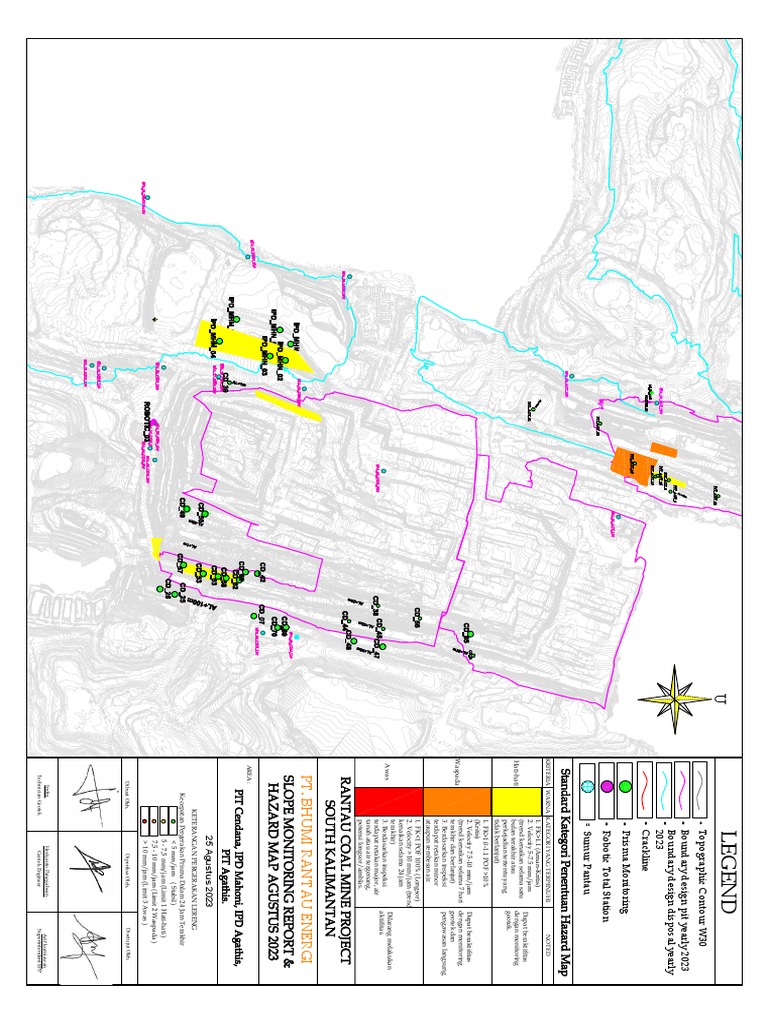 Maps Slope Monitoring Robotic Dan Hazard Report Up 250823 | PDF