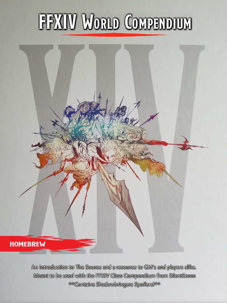 FFXIV World Compendium 0.5 | PDF | Dungeons & Dragons