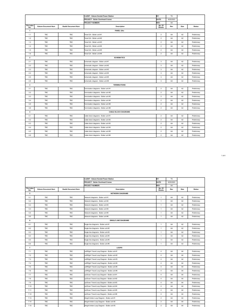 BZB List of Deliverables | PDF | Computer Engineering | Electrical ...