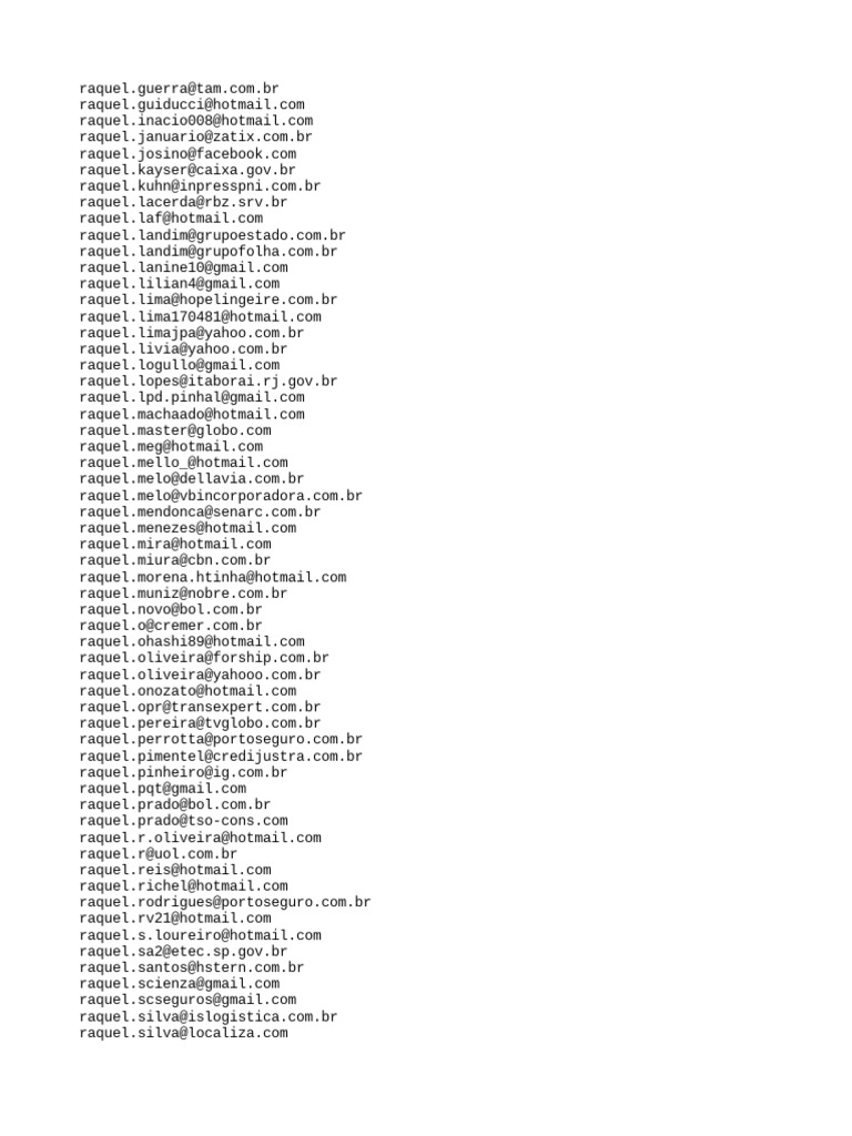 Lista de E-Mail Marketing Na Web - Part17 | PDF