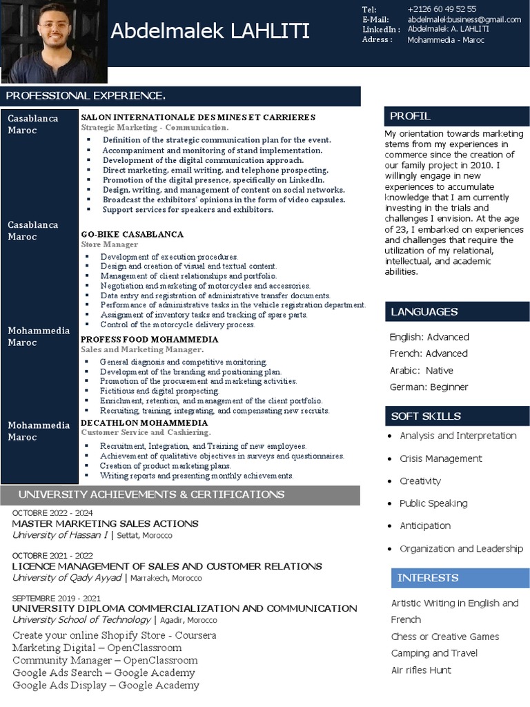 192 Modele CV Org | PDF | Marketing | Business Process