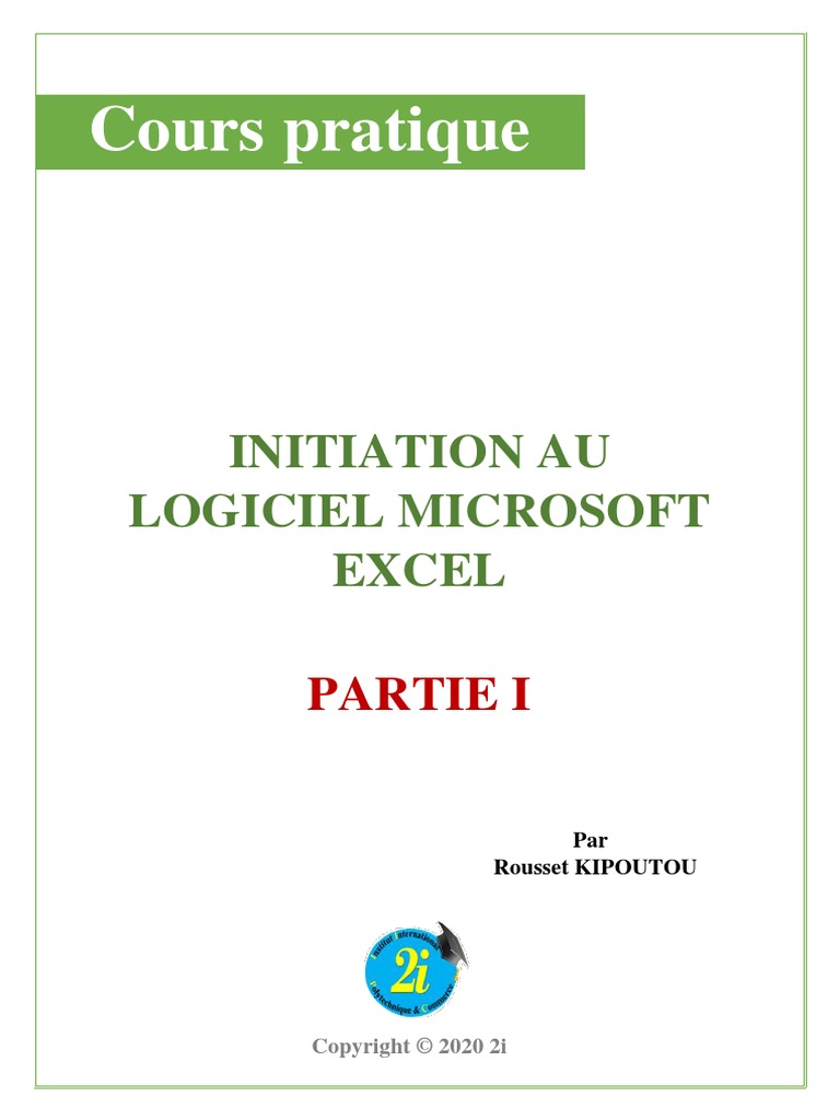 Chapitre I Excel-1 | PDF | Évolution de carrière | Ordinateurs