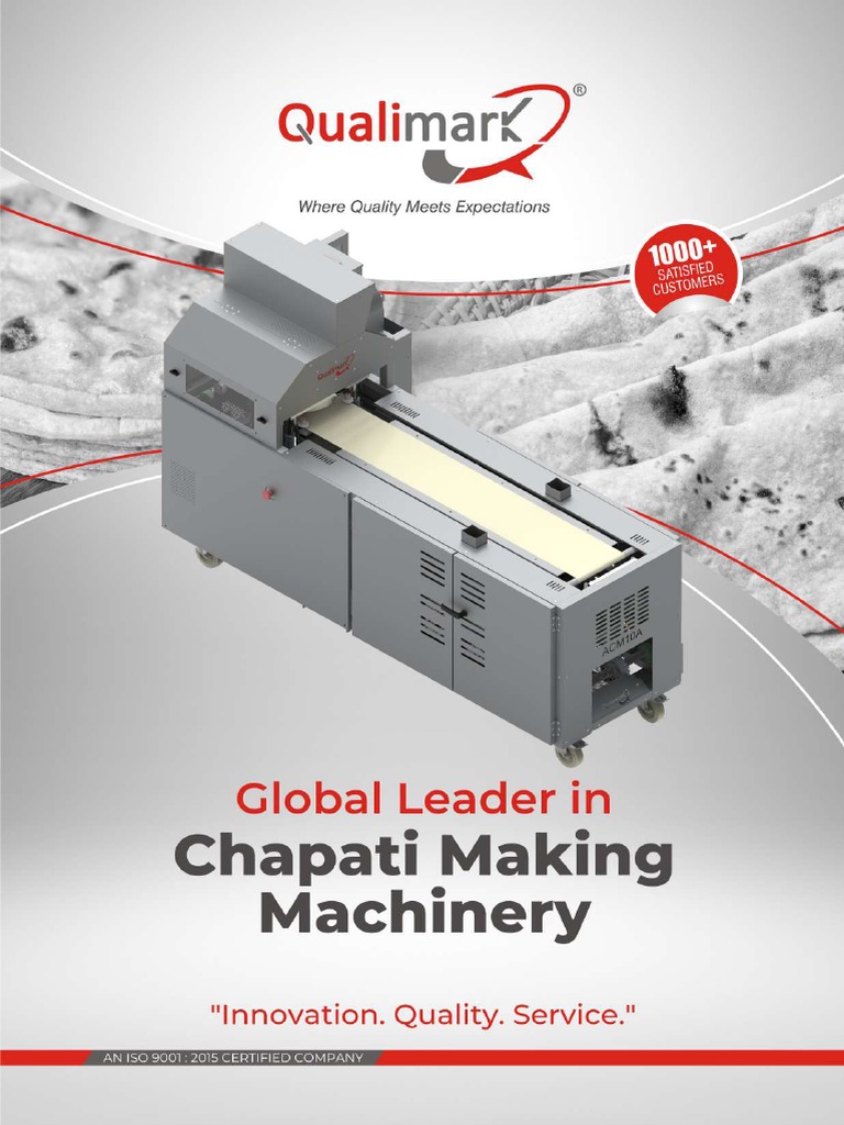 Chapati Making Machinery - Qualimark Machines Pvt. Ltd.-1 | PDF
