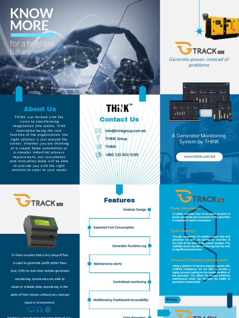 G-Track-Brochure (Short) + (Offer Price) | PDF