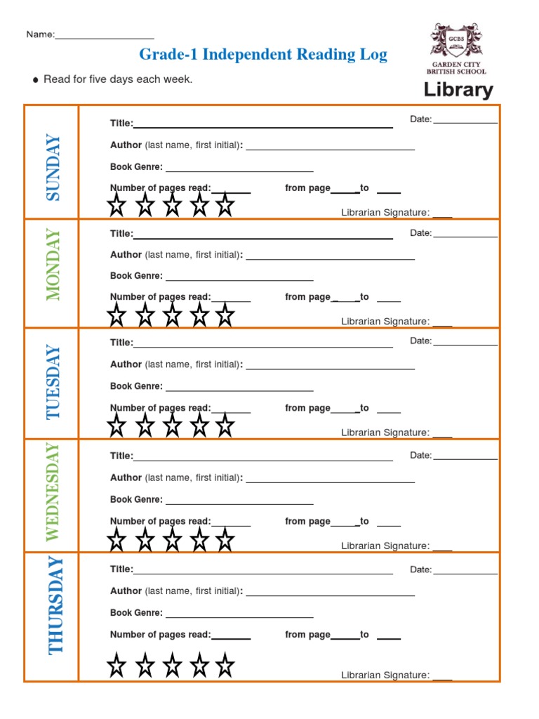 Gr-1-Independent Log | PDF
