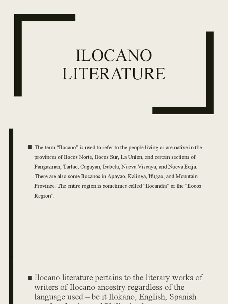 Ilocano Lit | Download Free PDF | Philippines | Southeast Asia