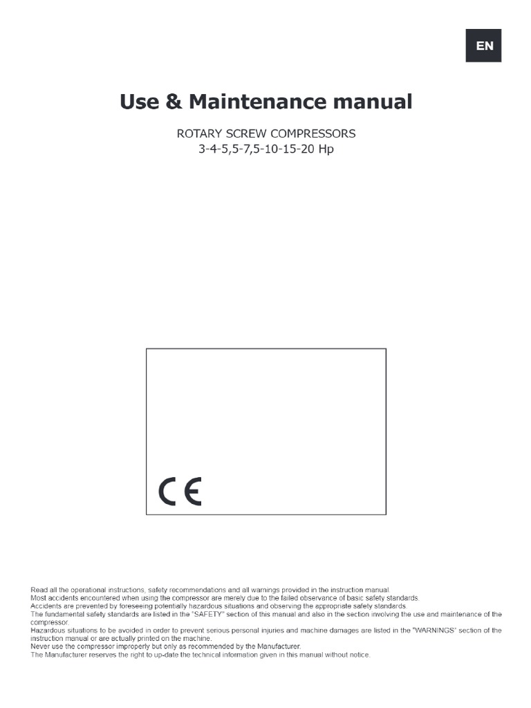 Fiac New Silver Series Use & Maintenance Manual - Manualzz | PDF