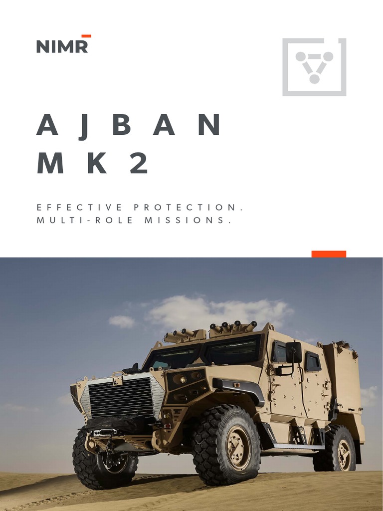Nimr Ajban MK 2 | PDF | Tanks | Combat Vehicles