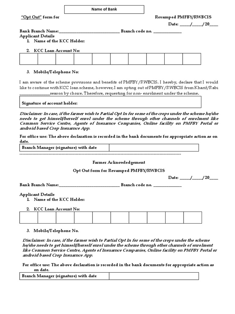 pmfby-opt-out-farmers-declaration (1) | PDF