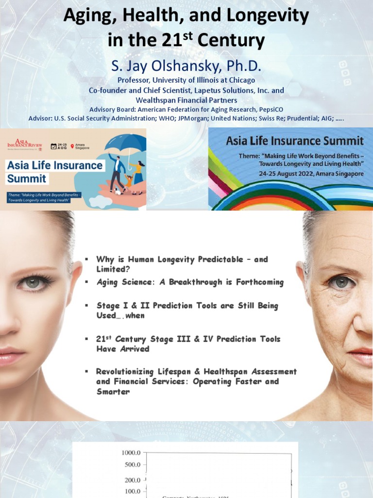 DR S. Jay Olshansky | PDF | Ageing | Diseases And Disorders