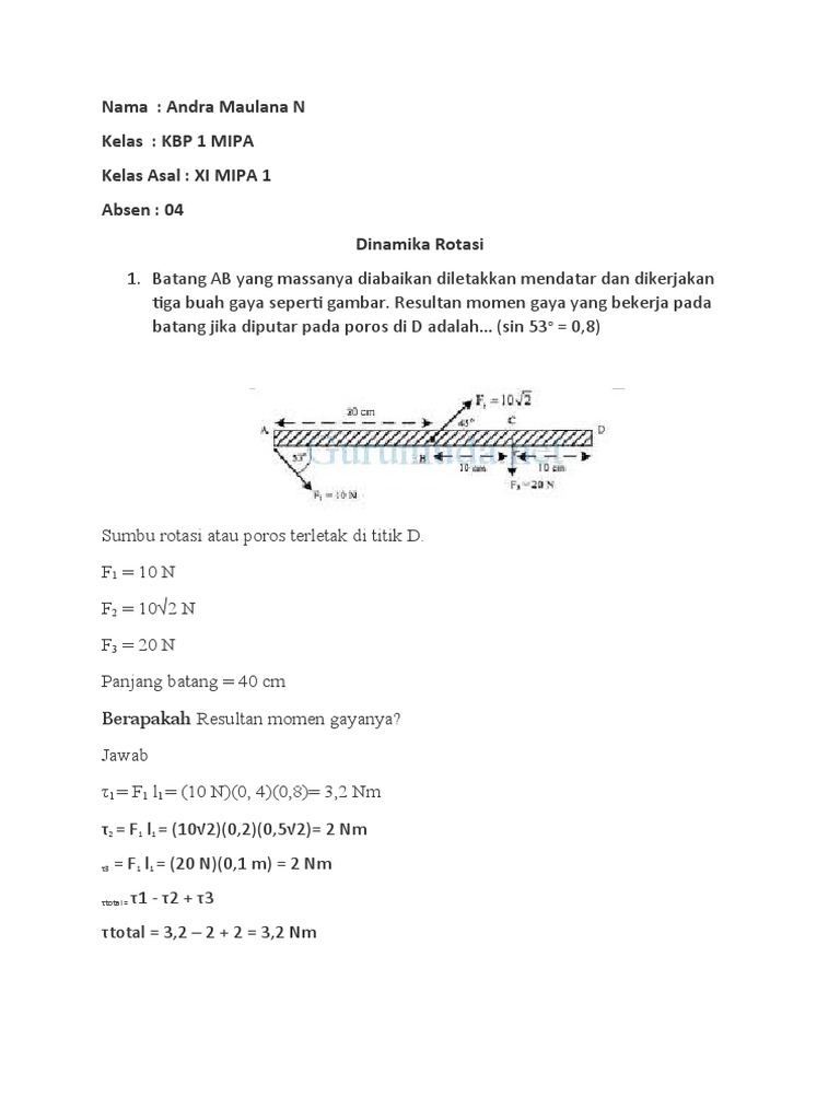 Andra Maulana N - Soal HOTS | PDF