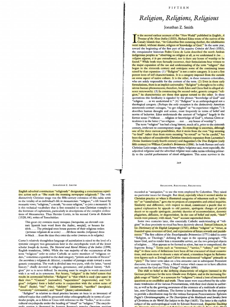 Evolution of "Religion" Concepts | PDF | Polytheism | Idolatry
