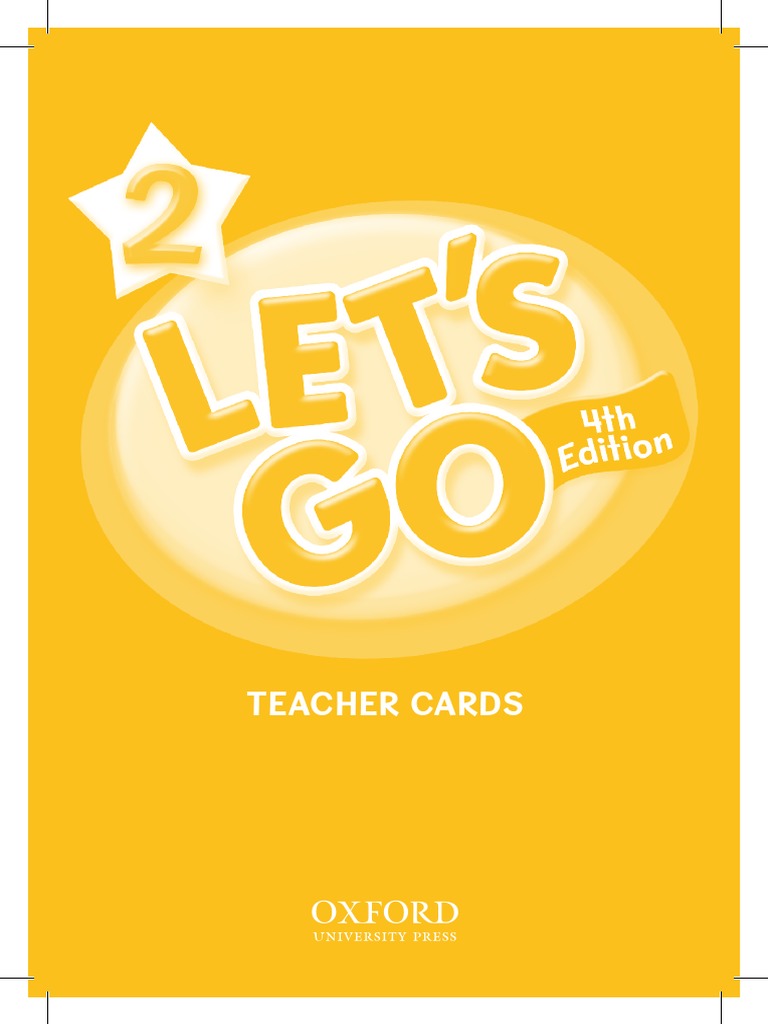 Lets Go 4e Level 2 Flashcards Cover Print | PDF | Cuisine | Food And Drink