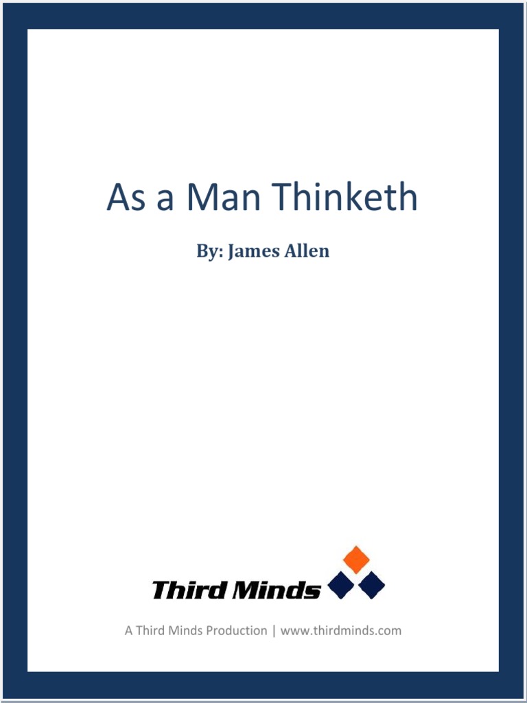 As A Man Thinketh | PDF