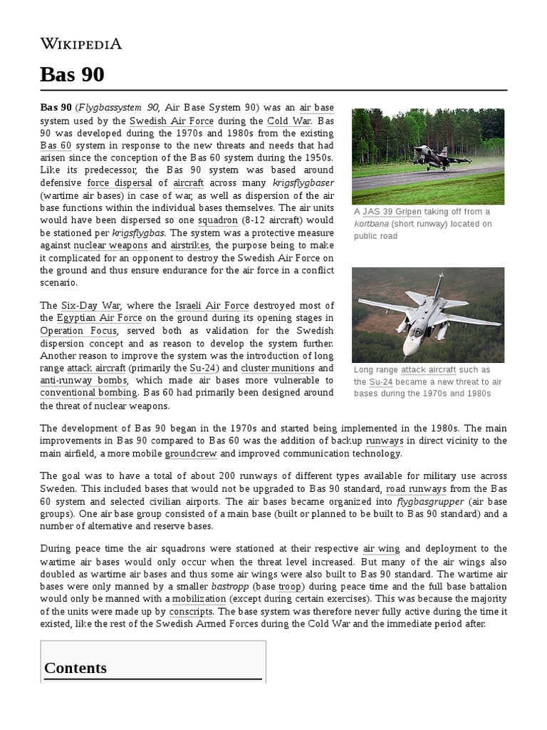 Bas 90 | PDF | Military | Military Air Services