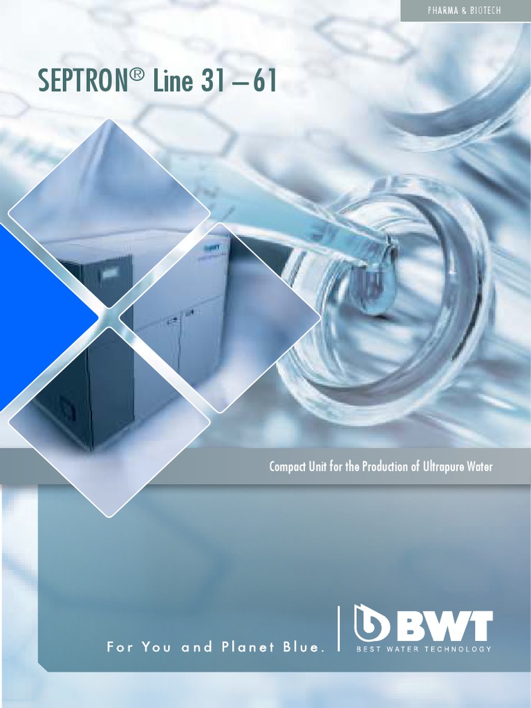 BWT_Septron_Line_31-61_EN_2015 | PDF | Purified Water | Physical Sciences