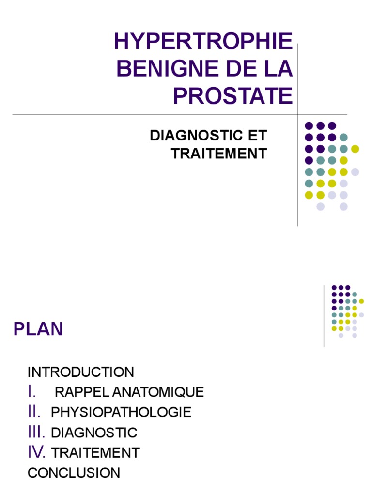 Hypertrophie Benigne de La Prostate | PDF | Prostate | Médecine