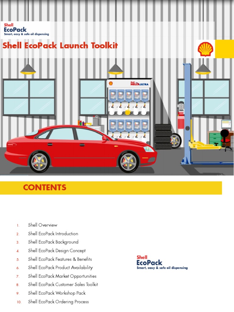 Shell EcoPack Sales Launch Toolkit - External - English | PDF | Motor Oil