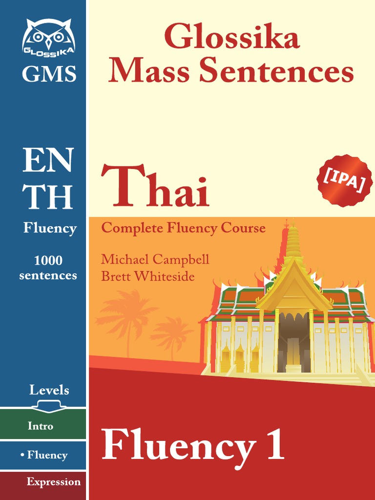Thai Fluency 1 - Glossika Mass Sentences (1 - 10) | PDF | Translations ...