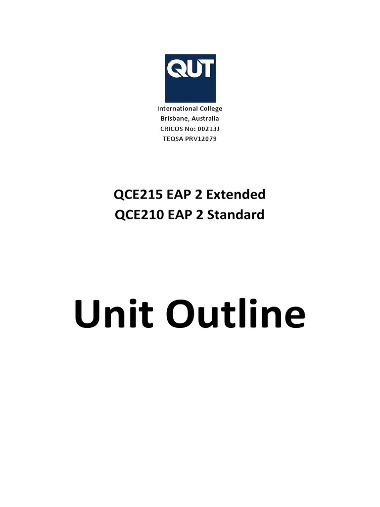 EAP 2 Unit Outline 23.1 | Download Free PDF | Reading Comprehension ...